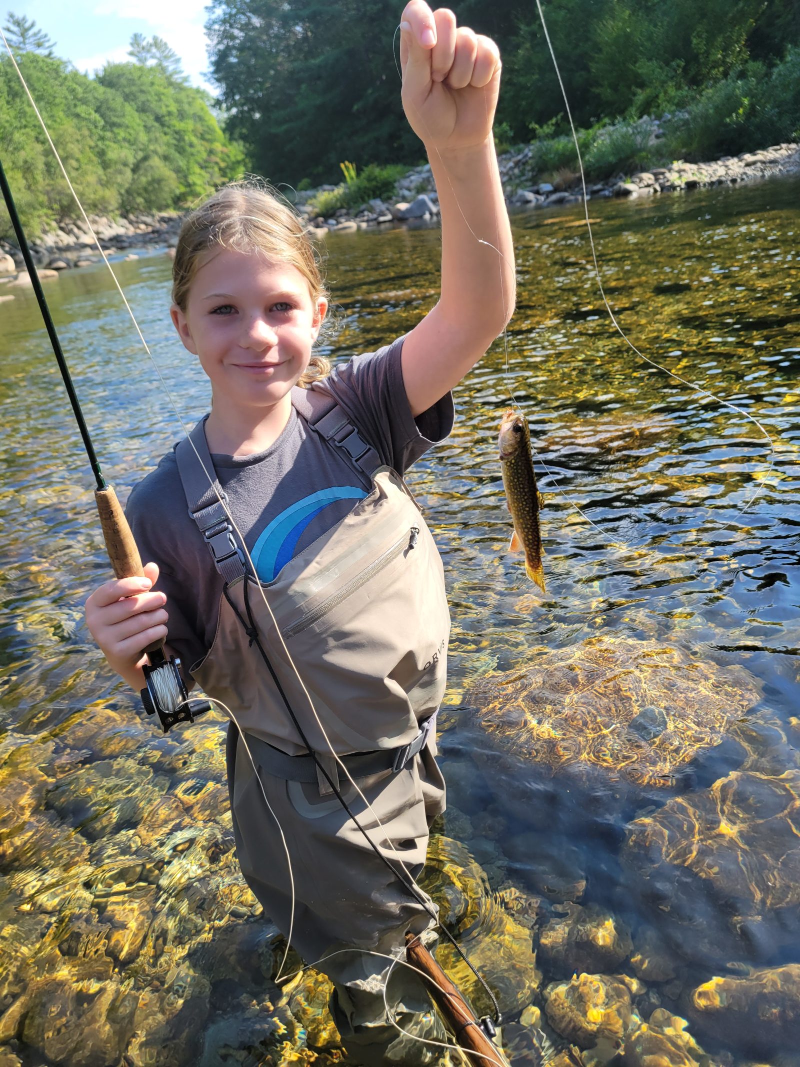 Learn to Fly Fish School | New Hampshire Rivers Guide Service